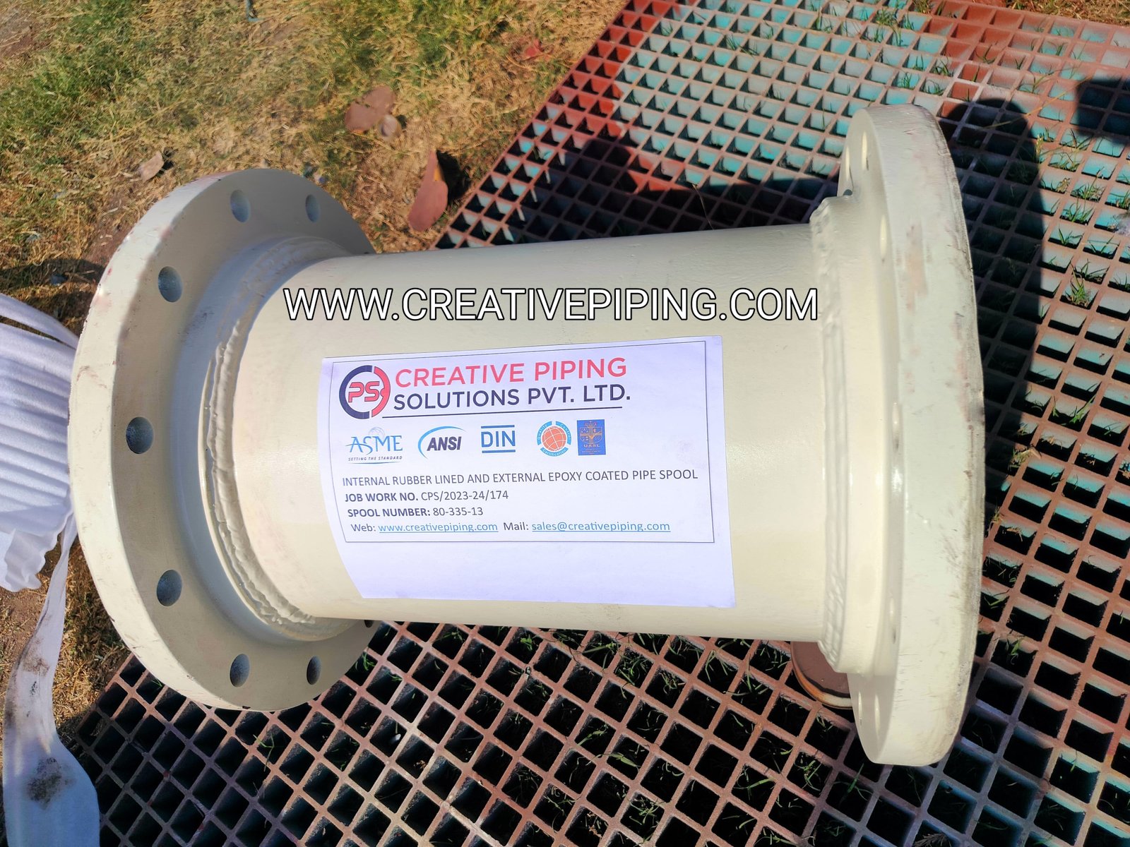 Rubber Lined Pipe Spool Manufacturer, PTFE Lined Spool Pipe