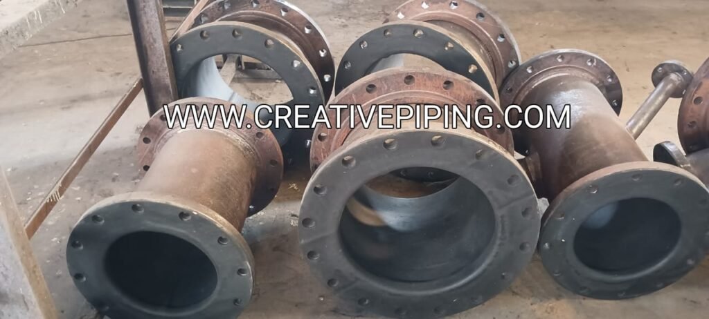 Natural Rubber Lined And Epoxy Coated Pipe Spools Middle East