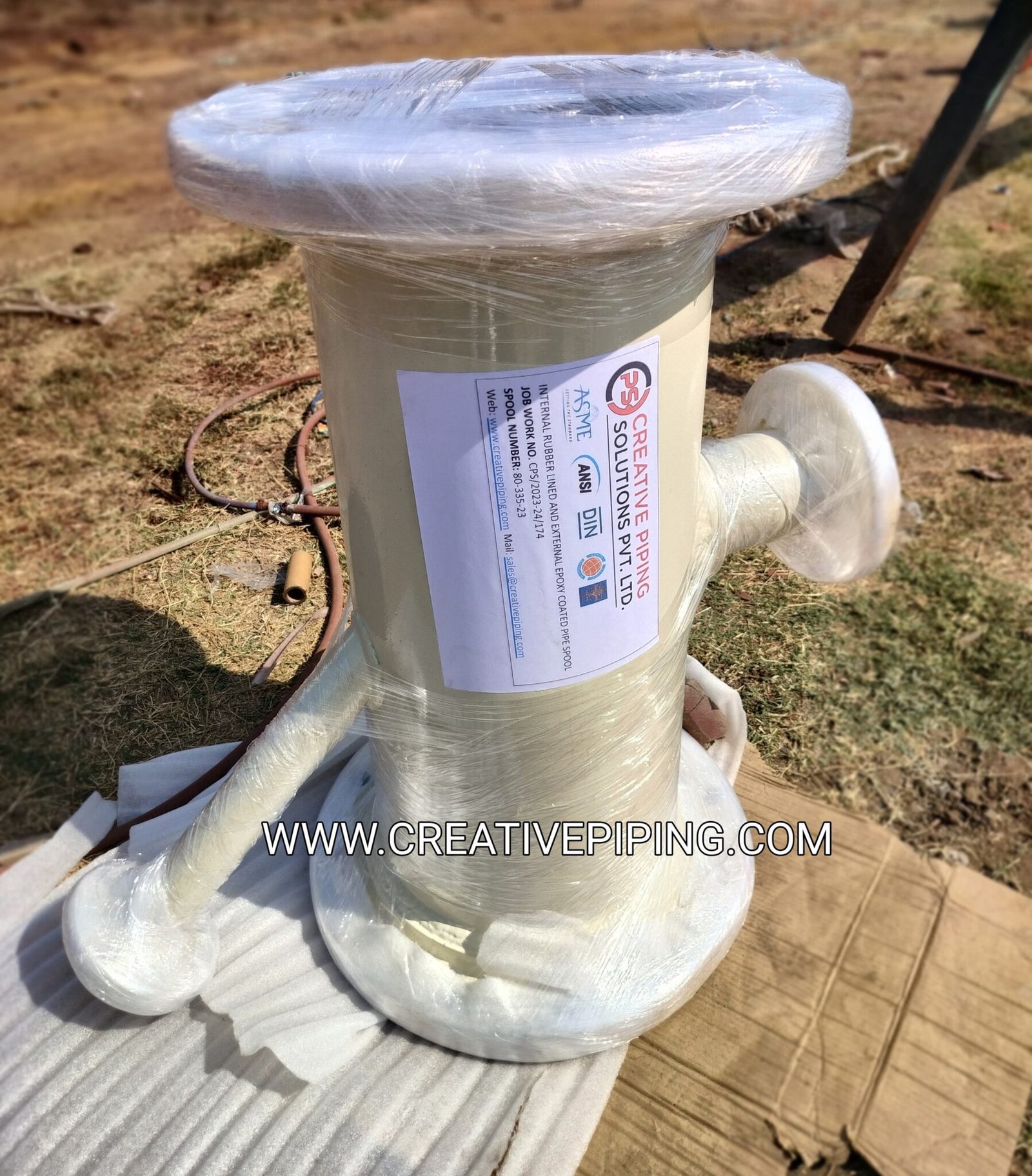 Rubber Lined Pipe Spool Manufacturer, PTFE Lined Spool Pipe